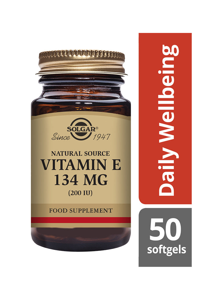 Solgar E-vitamiini 134 mg - Luonnollista E-vitamiinia