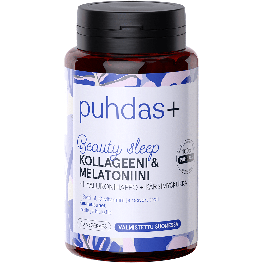 Puhdas+ Beauty Sleep Kollageeni & Melatoniini 😴