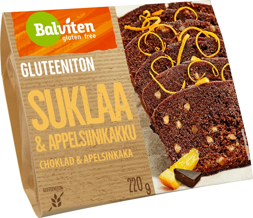 Balviten Gluteeniton Suklaa-Appelsiinikakku | Herkullinen ja raikas