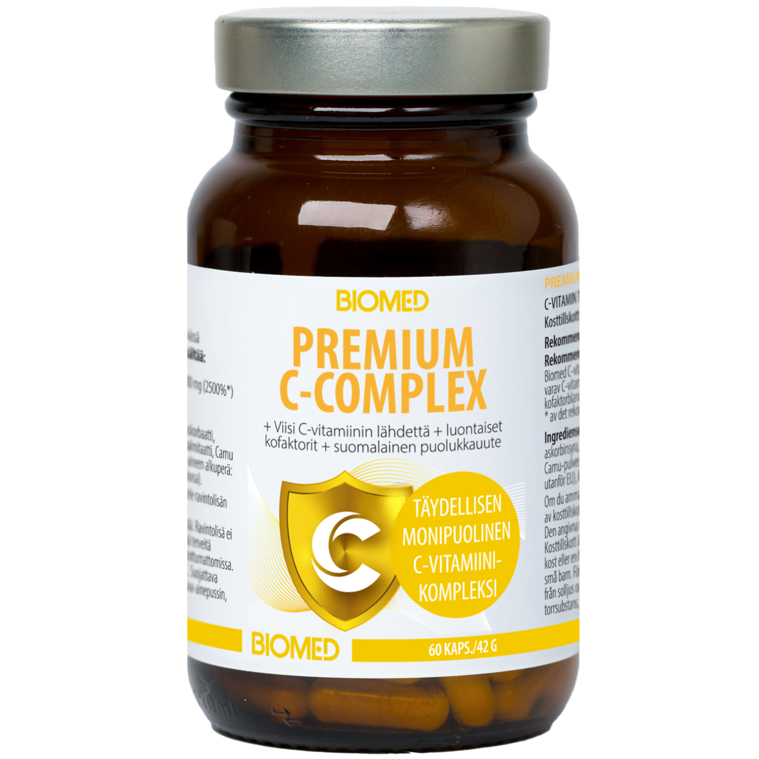 Biomed Premium C-Complex | Monipuolinen vitamiinilisä 🛡️