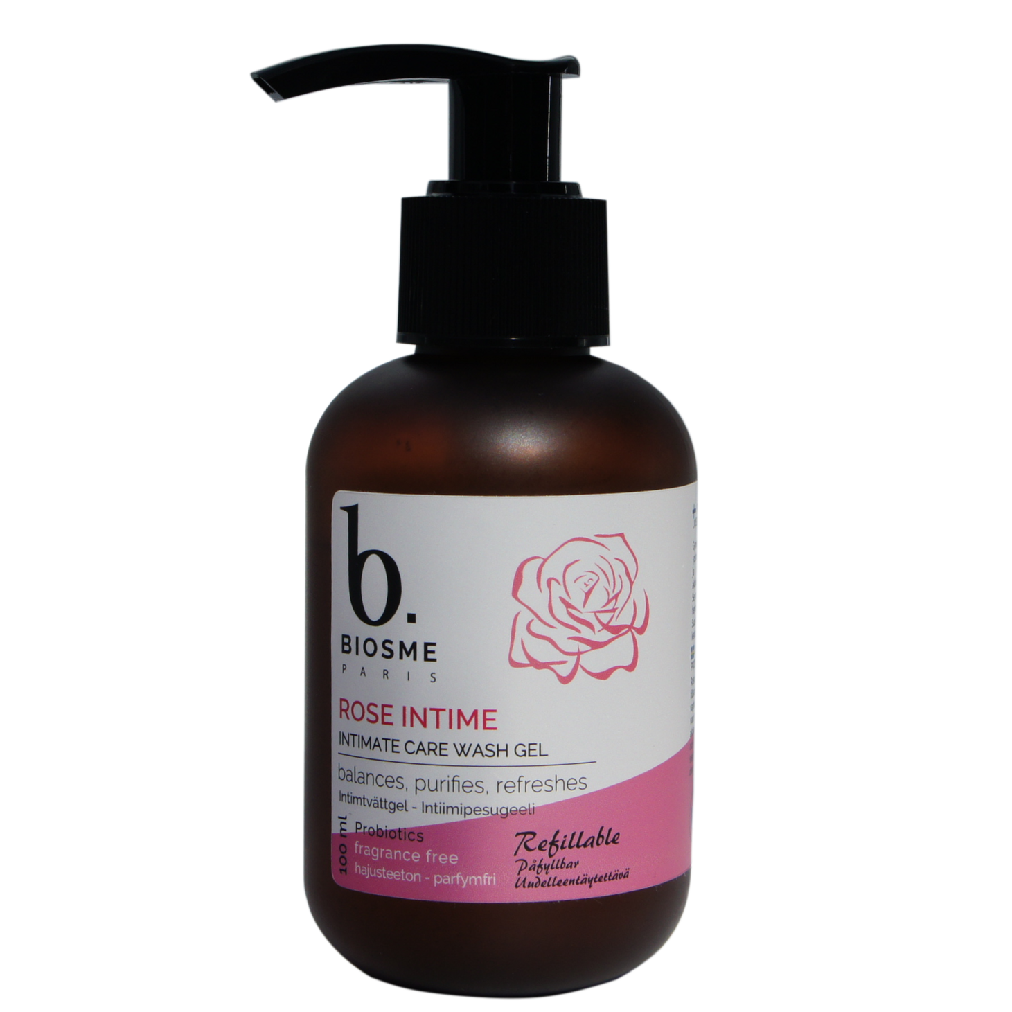 Biosme Rose Intiimipesugeeli | Hellävaraista puhdistusta 💗