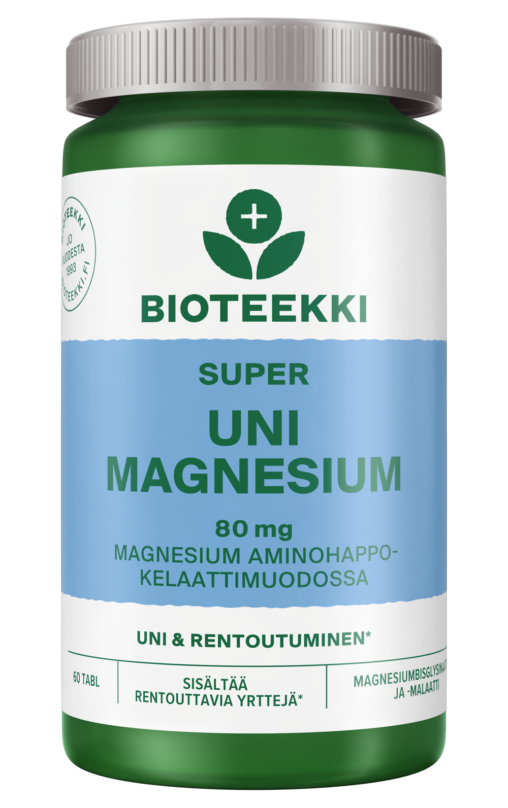Bioteekki Super Uni Magnesium | Parempaan uneen 😴