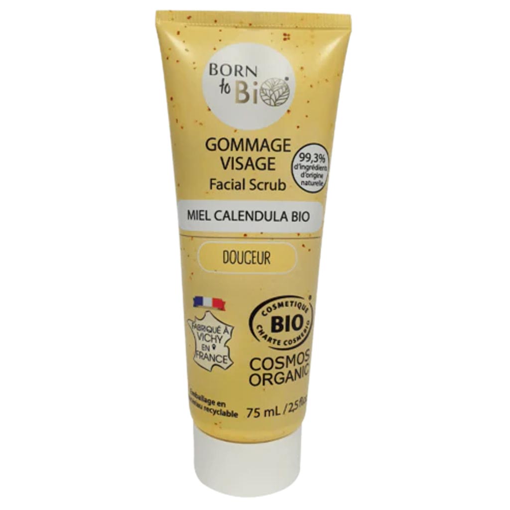 Born to Bio Face Scrub for Sensitive Skin | Kasvokuorinta 💛