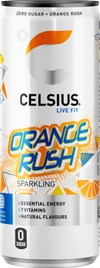 Celsius Orange Rush energiajuoma | Raikas appelsiini ilman sokeria 🍊