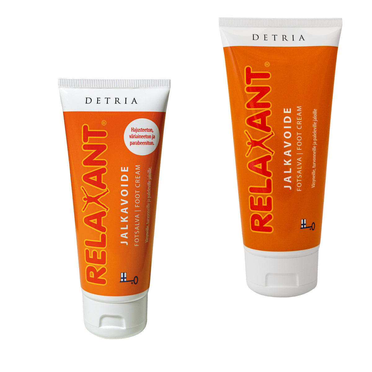 Detria Relaxant Jalkavoide | Helpotusta väsyneille ja kipeille jaloille 🌿