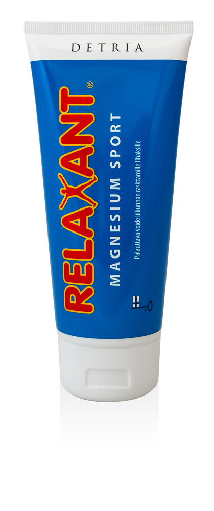 Detria Relaxant Magnesium Sport | Tehokas magnesiumvoide 💪