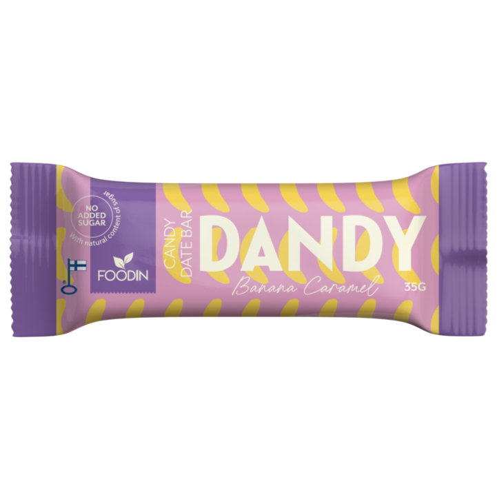 Foodin Dandy Candy Date Bar Banana Caramel