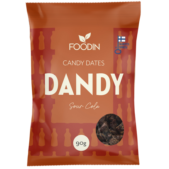 Foodin Dandy Candy Dates Sour Cola | Kirpeä karkkitaateli 😍