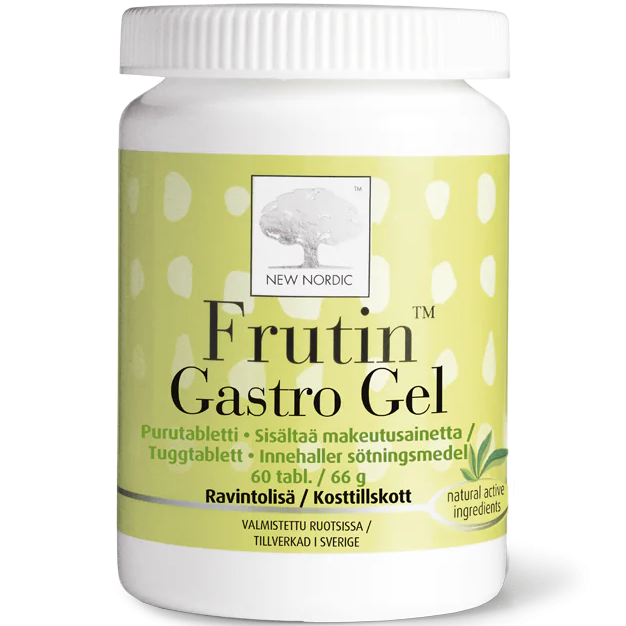 Frutin Gastro Gel | Luonnollinen apu närästykseen ja ruoansulatukseen