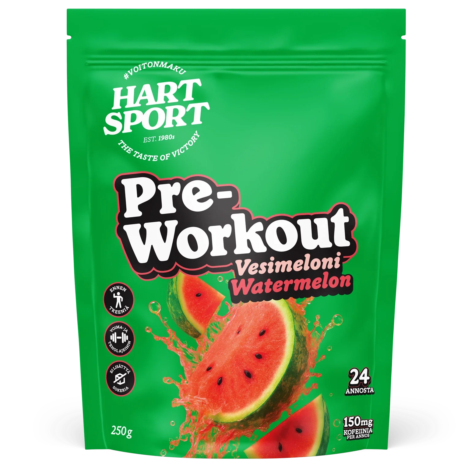 Hart-Sport Pre-Workout Watermelon | Raikas treenibuusteri 💥