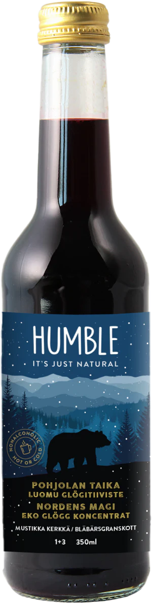 Humble Luomu Pohjolan Taika Glögi | Mustikka & Kuusenkerkkä 🌲