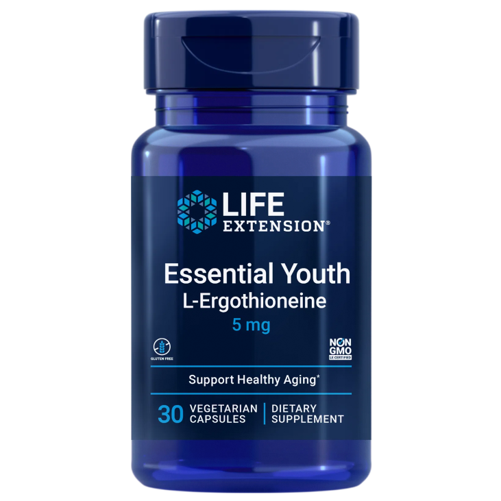 Life Extension Essential Youth L-Ergothioneine | Ergotioneiini 💙