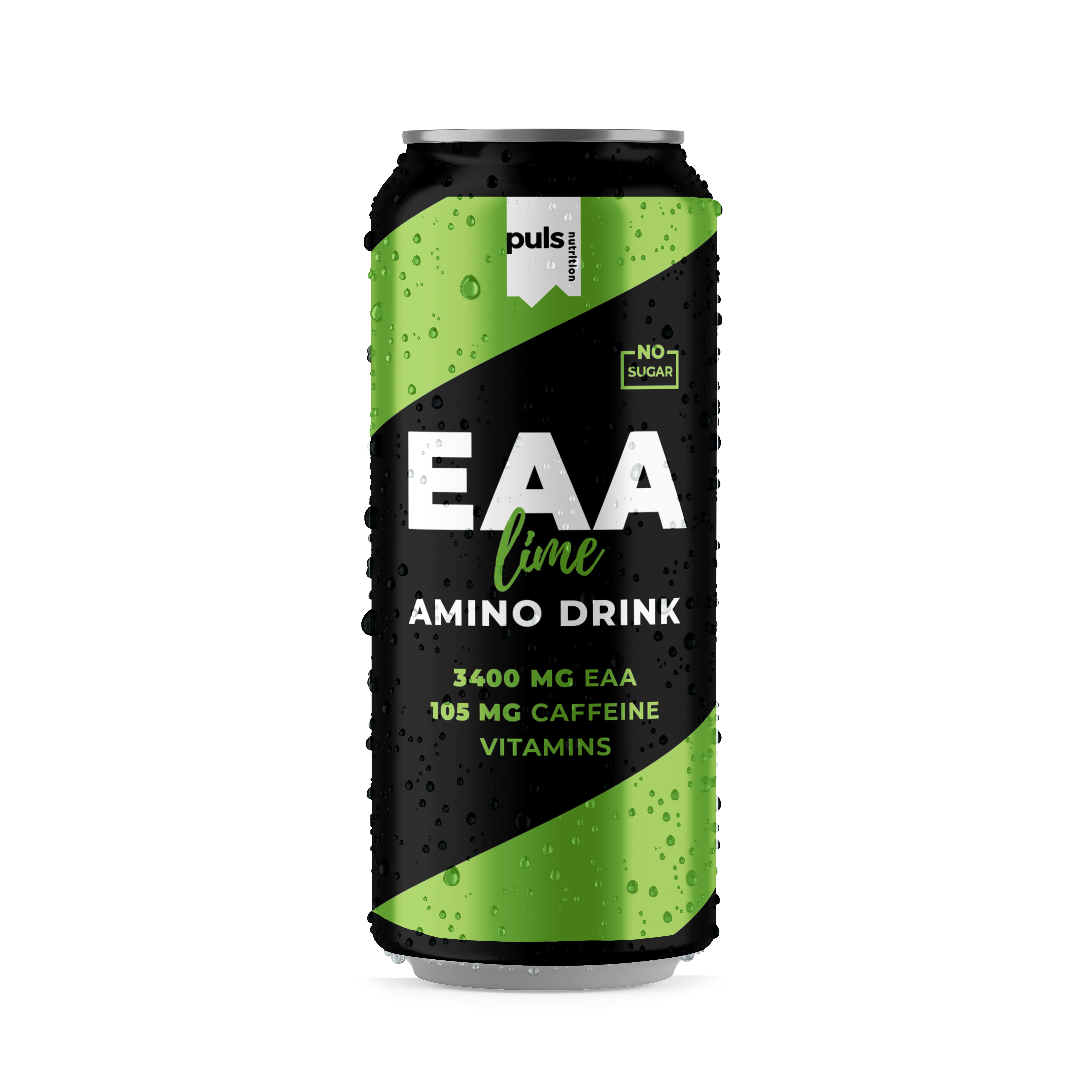 Puls EAA Amino Drink Lime | Aminohappo-kofeiinijuoma 🏃