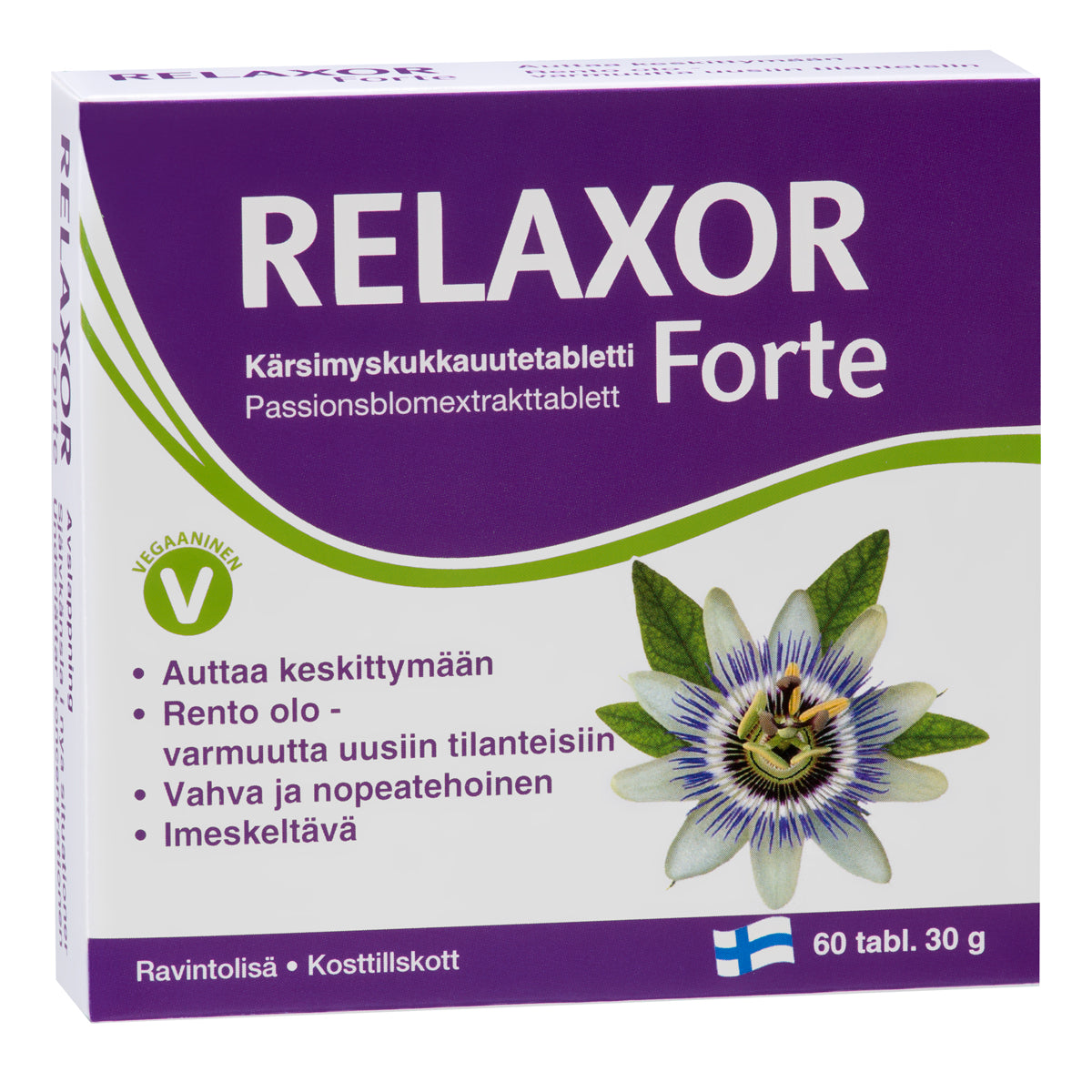 Relaxor Forte | Rennon keskittymisen tueksi