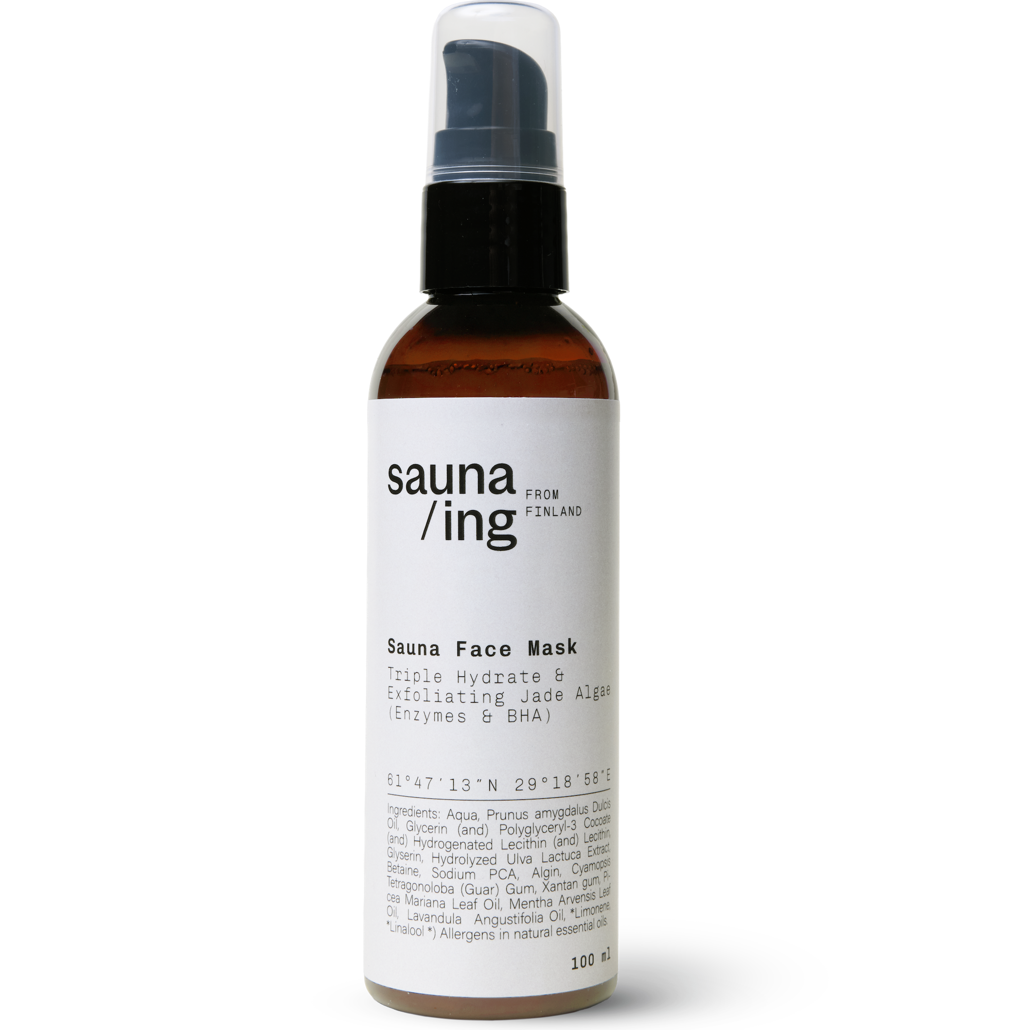 sauna/ing Sauna Face Mask | Suojaava kasvonaamio löylyyn 💛