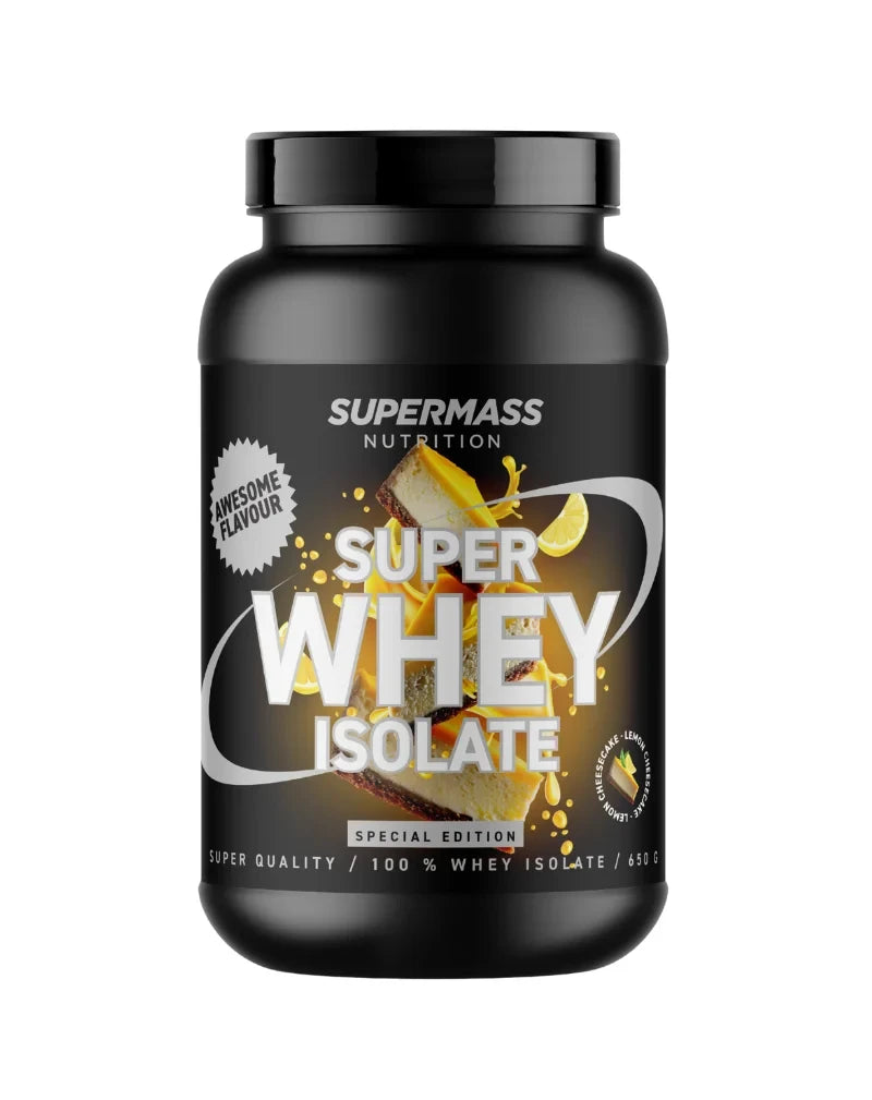 Supermass SUPER WHEY ISOLATE Lemon Cheesecake | Heraproteiini 💛