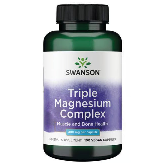 Swanson Triple Magnesium Complex | Hyvin imeytyvässä muodossa 💛