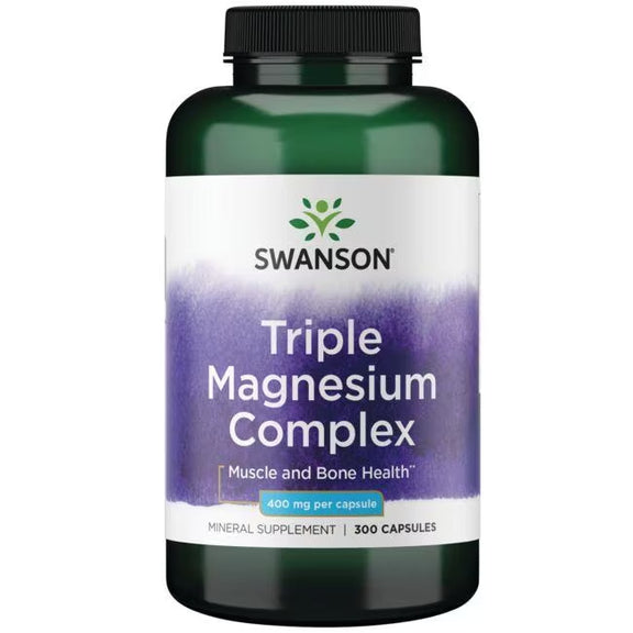 Swanson Triple Magnesium Complex | Hyvin imeytyvässä muodossa 💛