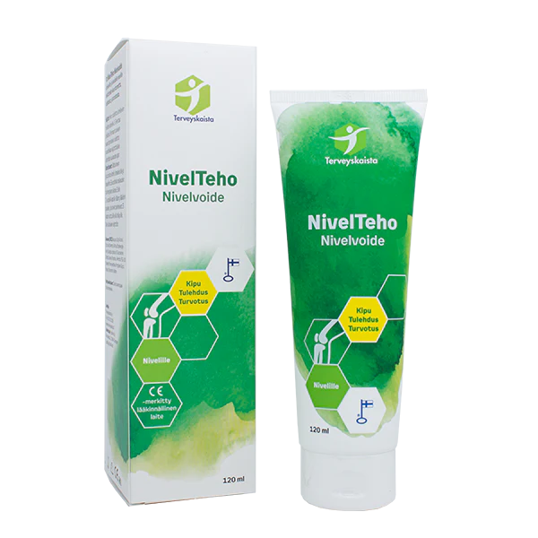 Terveyskaista NivelTeho Nivelvoide | Helpotusta nivelille