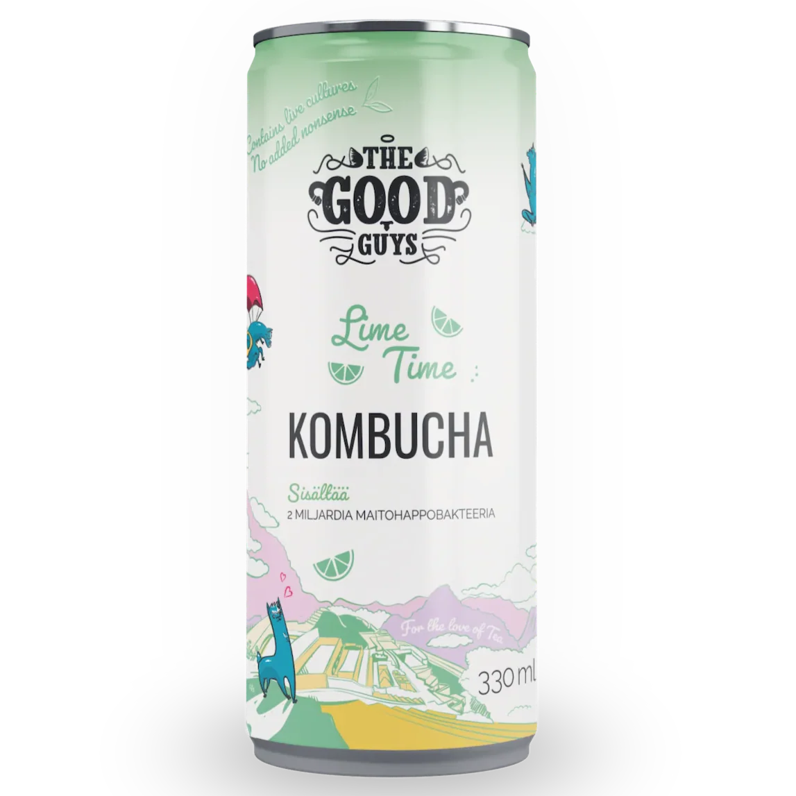 The Good Guys Luomu Kombucha Lime Time 🌸