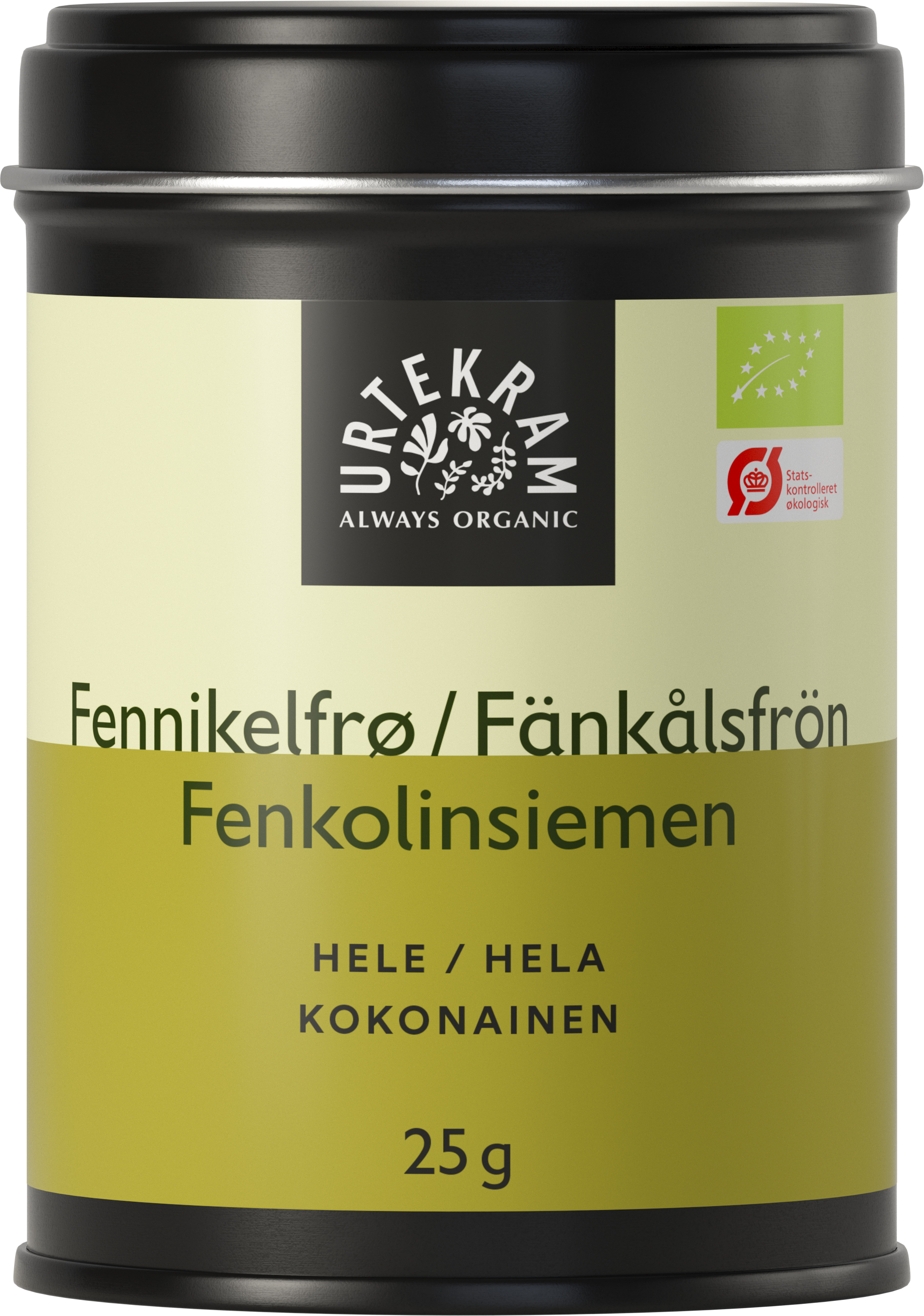 Urtekram Luomu Fenkolinsiemen, kokonainen 🌿