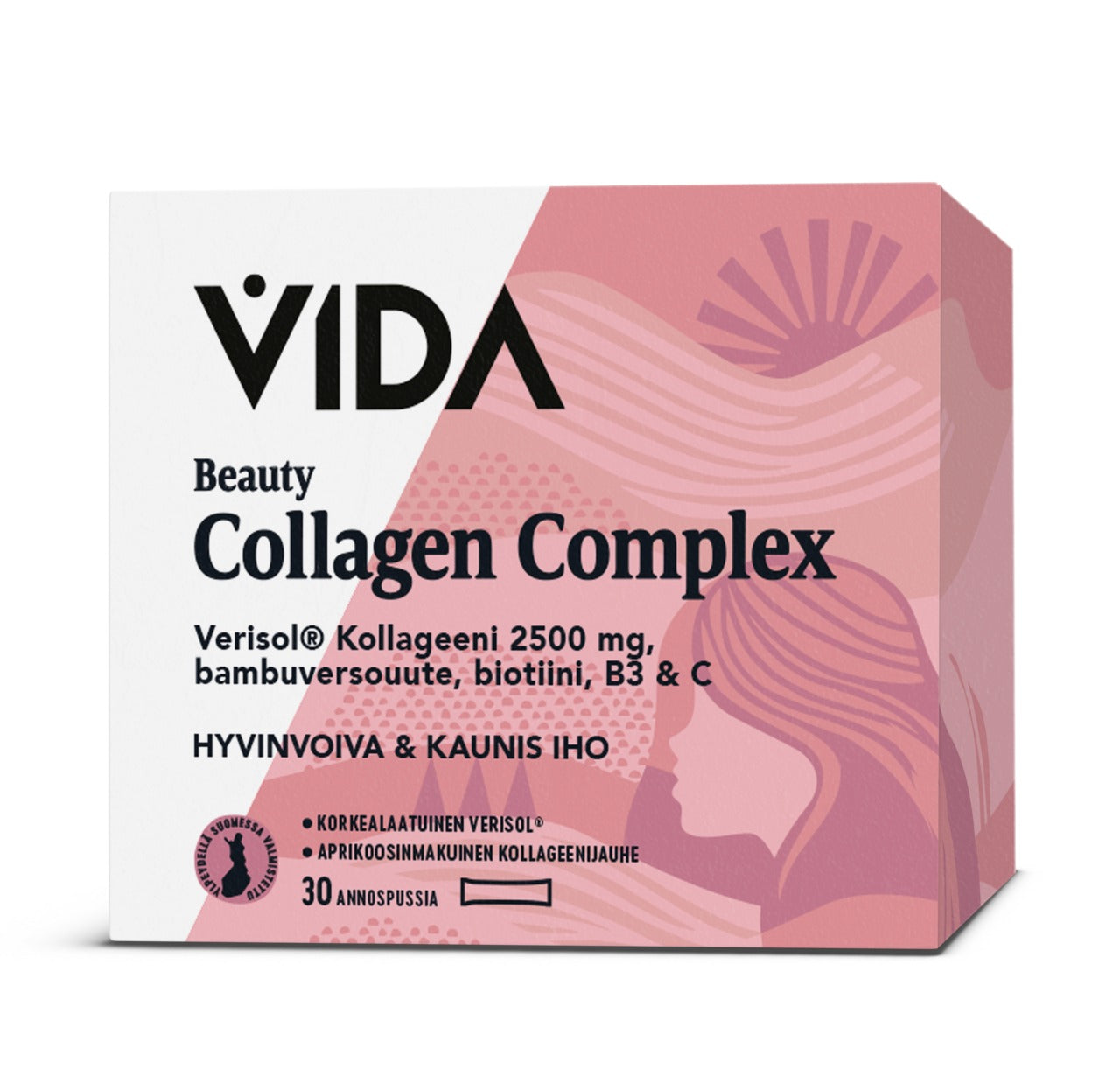 Vida Beauty Collagen Complex | Kätevissä annospussseissa