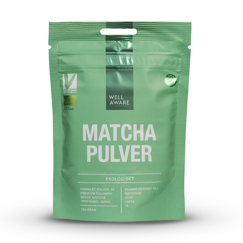WellAware Luomu Matcha jauhe | Täyteläinen japanilainen matcha 🍵
