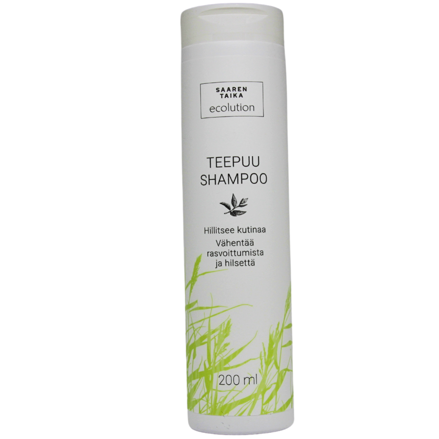 Saaren Taika Nestemäinen Teepuushampoo | Apu päänahalle 🌱