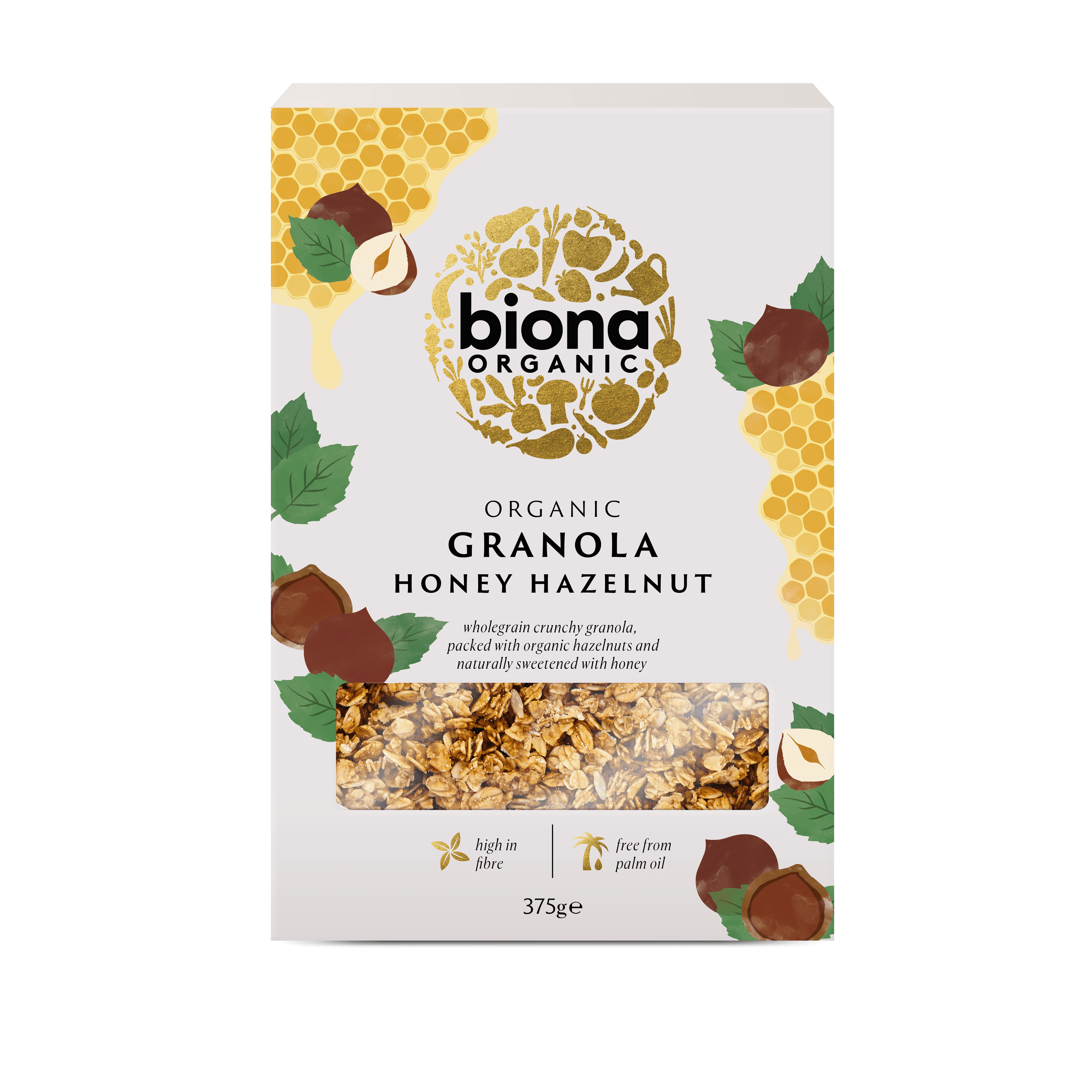 Biona Luomu Hunaja & Hasselpähkinä Granola - kuin karkkia!