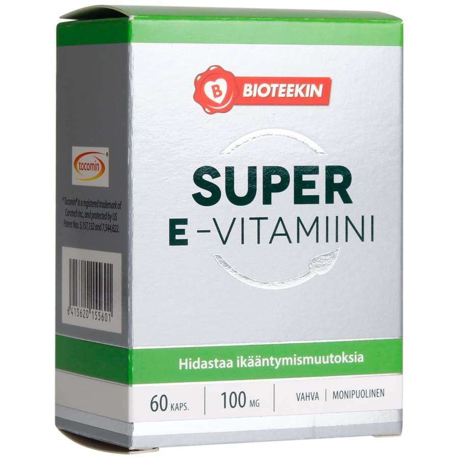 Bioteekin Super E-vitamiini – monipuolinen ja vahva valmiste