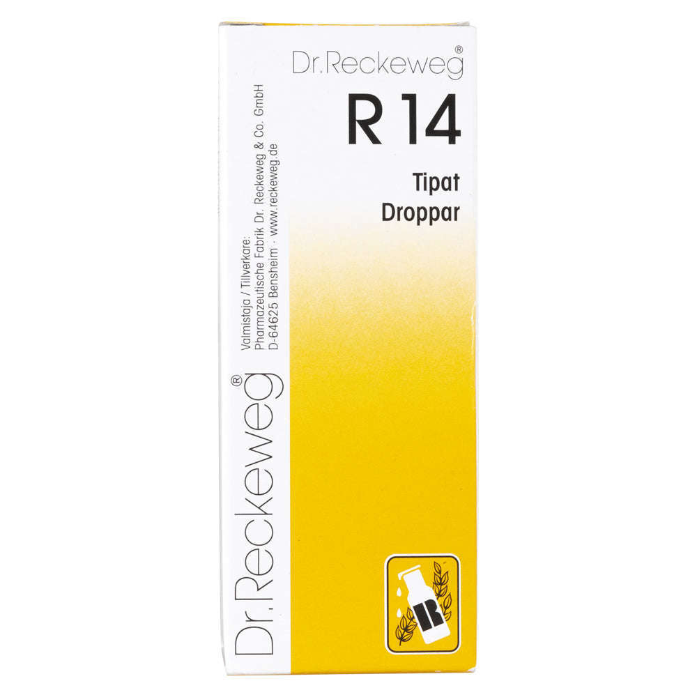Dr. Reckeweg R14 - homeopaattinen yhdistelmävalmiste