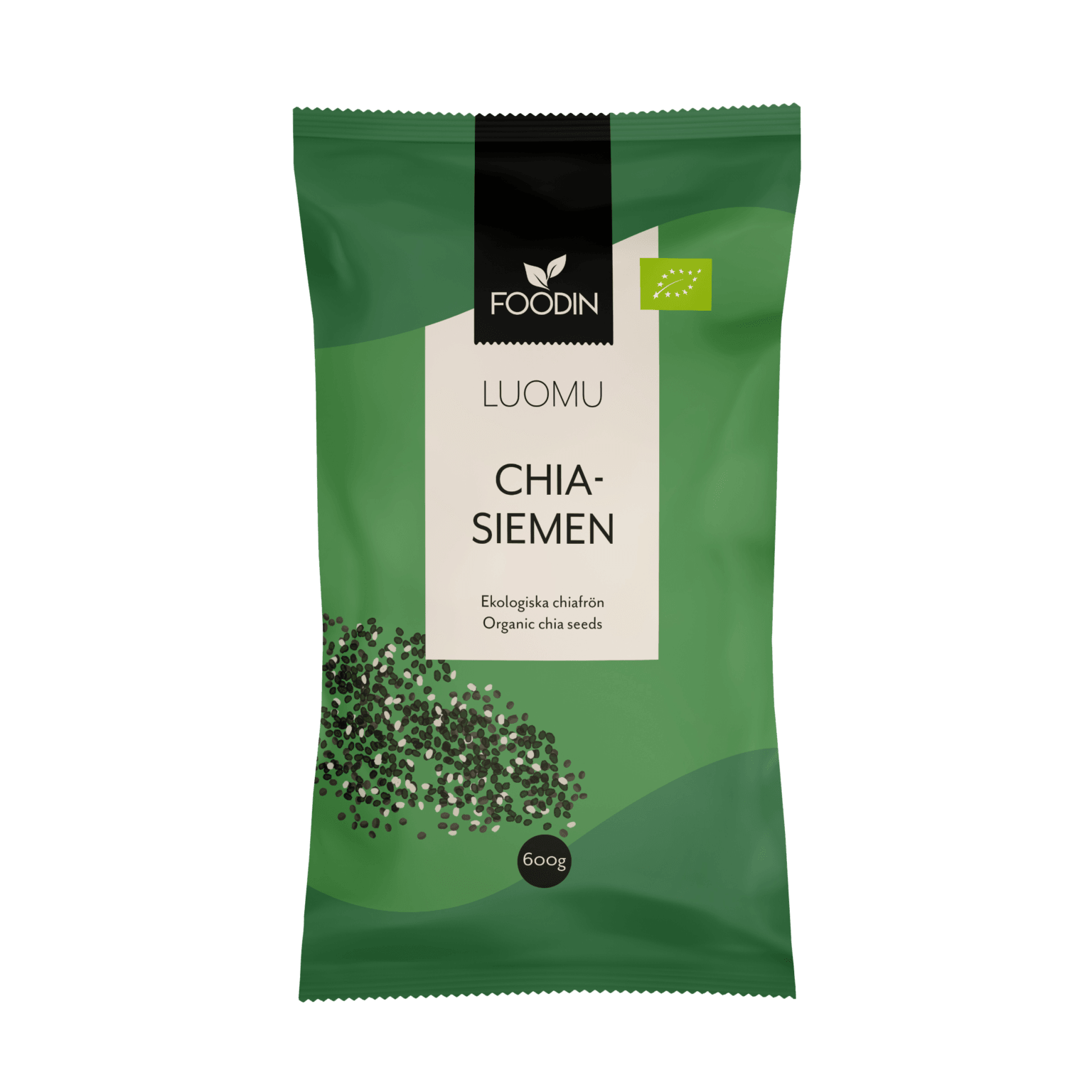 Foodin Luomu Chia-siemen | Ravinteikas chiasiemen arkeen 🌱