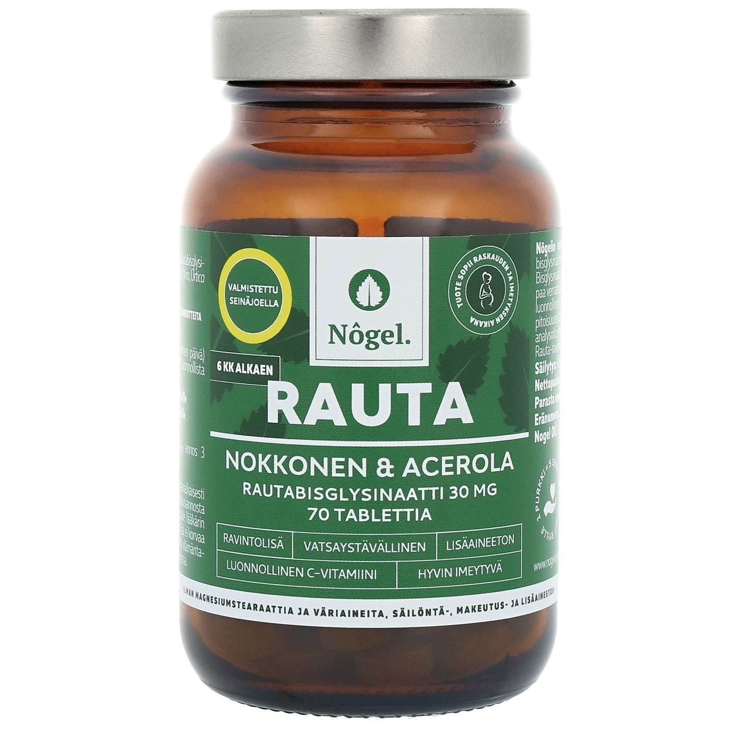 Nogel Rauta | Vatsaystävällinen ja tehokas 🩸