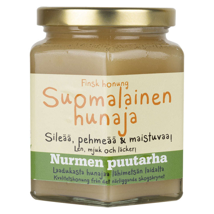 Nurmen Puutarha Suomalainen Hunaja | Pehmeä ja puhdas lähihunaja 😊